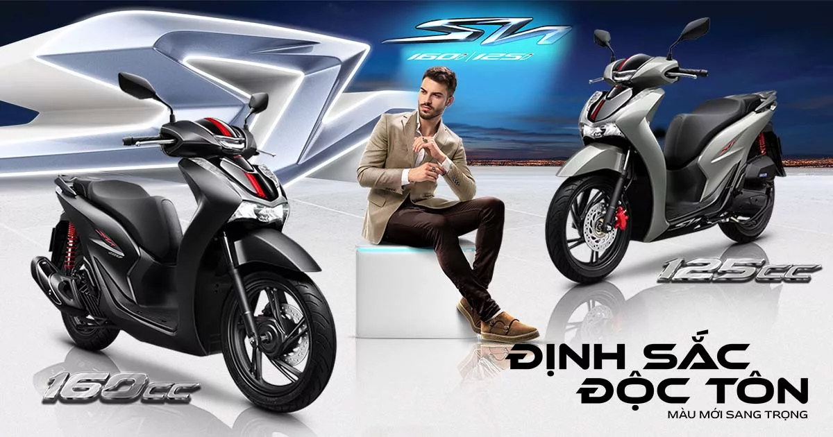 Xe Máy Honda SH 160i 2024 - Phiên Bản Tiêu Chuẩn - HEAD Dũng Tiến Sài Gòn