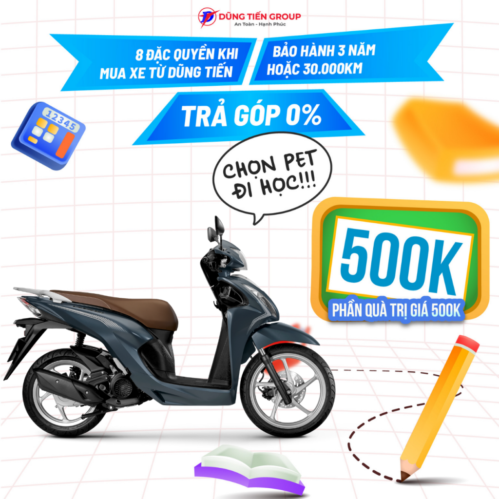 Honda Vision - HEAD Dũng Tiến Sài Gòn