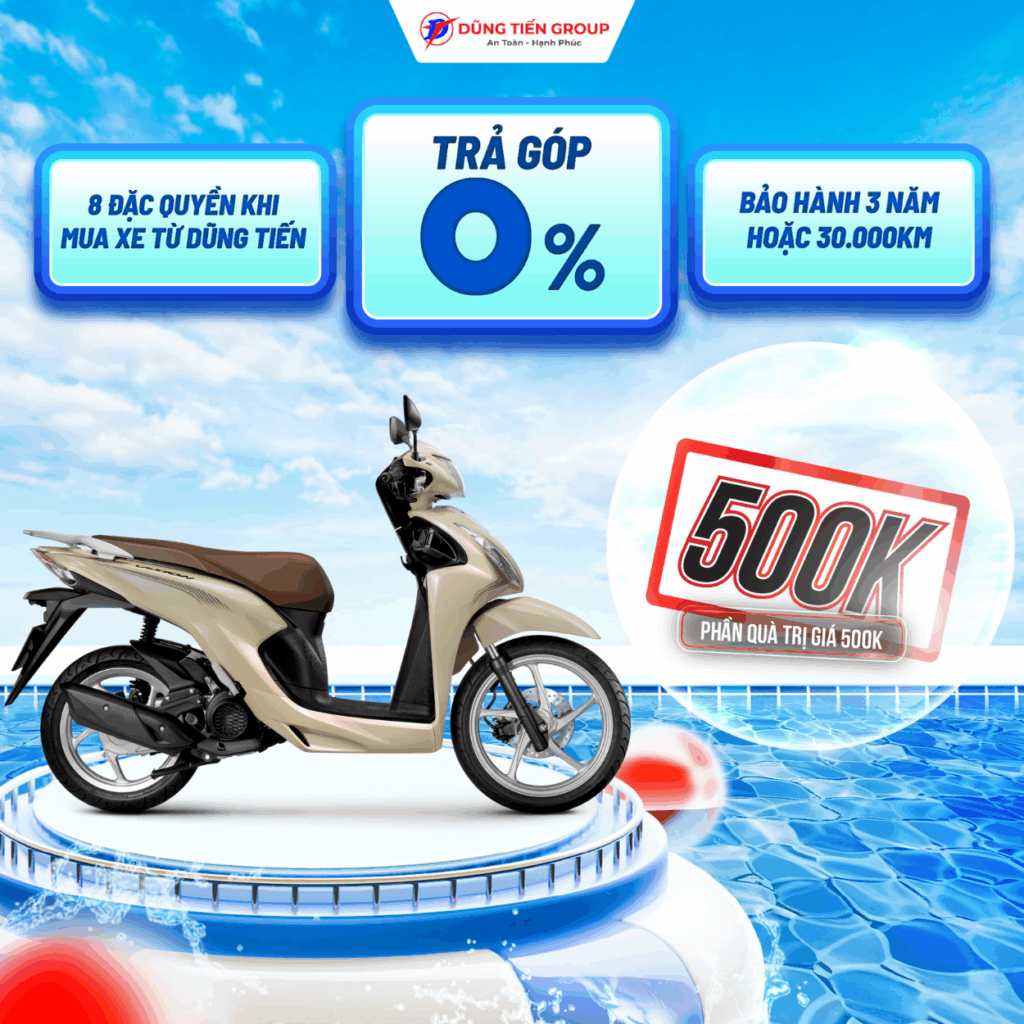 Xe Máy Honda Vision 2025 - Phiên Bản Đặc Biệt - HEAD Dũng Tiến Sài Gòn