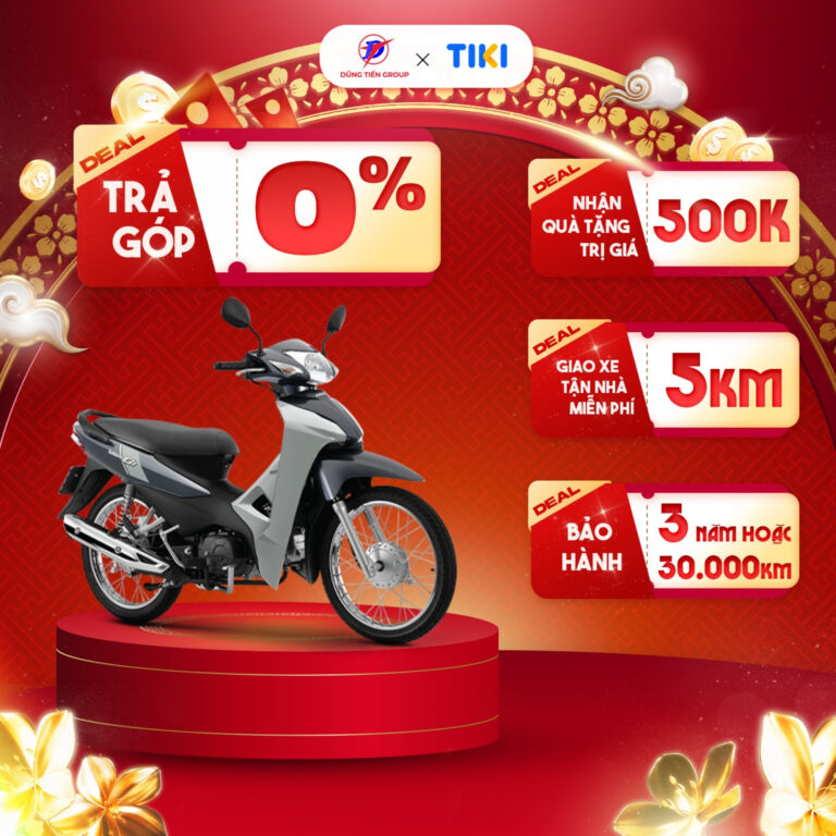 Xe Máy Honda Wave Alpha 110 2024 - Phiên Bản Cổ Điển